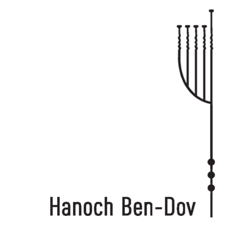 Handmade Mezuzah of Iron & Glass - Chanoch Ben Dov | Sculptor